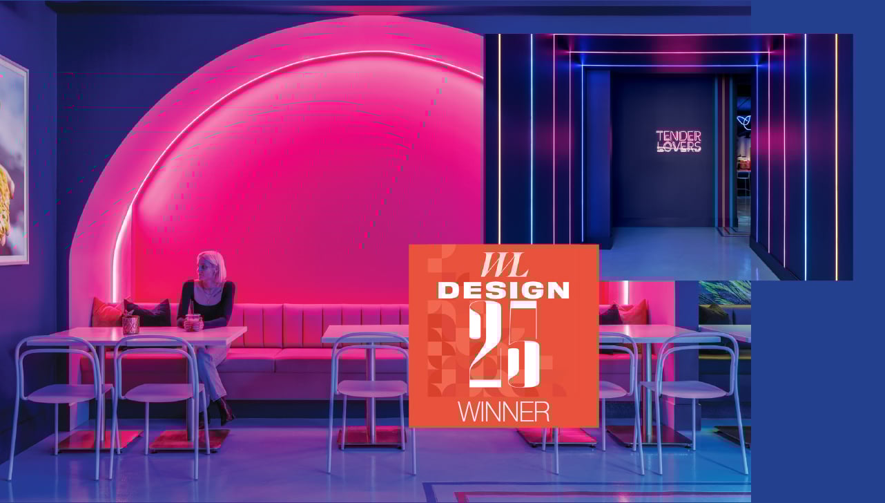 WL Design 25 Winner: Amanda Hamilton's Neon Restaurant