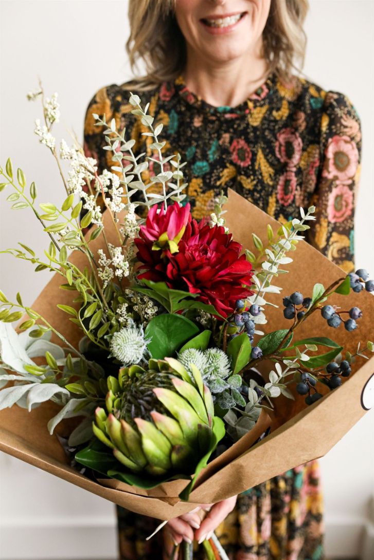 How to Create a Faux Floral Arrangement That Actually Looks Good
