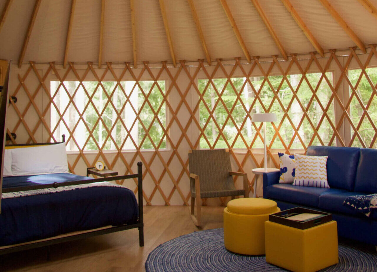 Visiting San Juan Island? Consider a Yurt