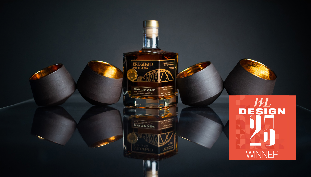WL Design 25 Winner: Quinspired Ceramics' Gold Whisky Tumbler