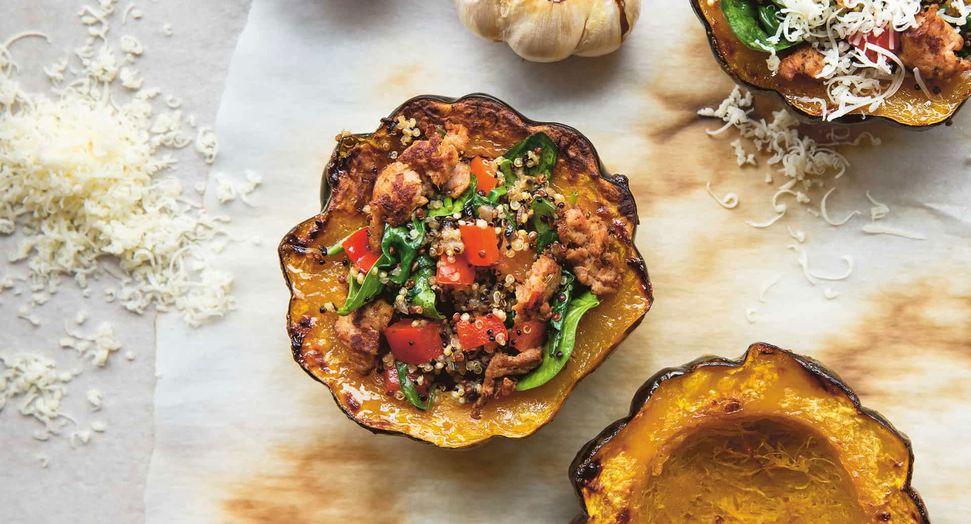 Make This Tonight: Stuffed Squash with Tahini Sauce - Western Living ...